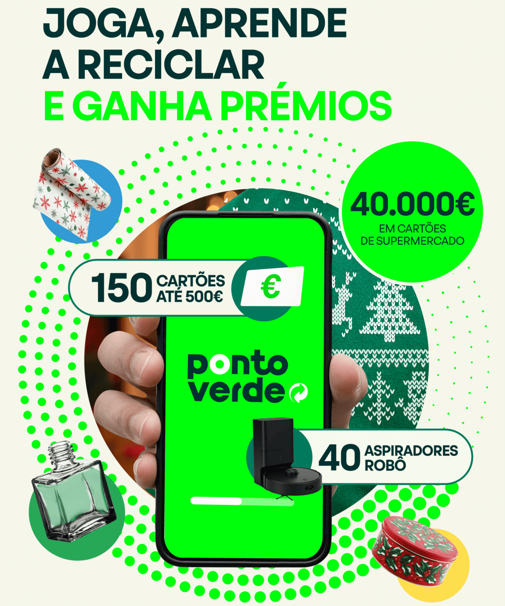 O Natal chegou à app Ponto Verde - Sociedade Ponto Verde